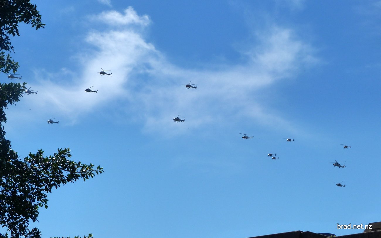 Helicopter Formation – Brad